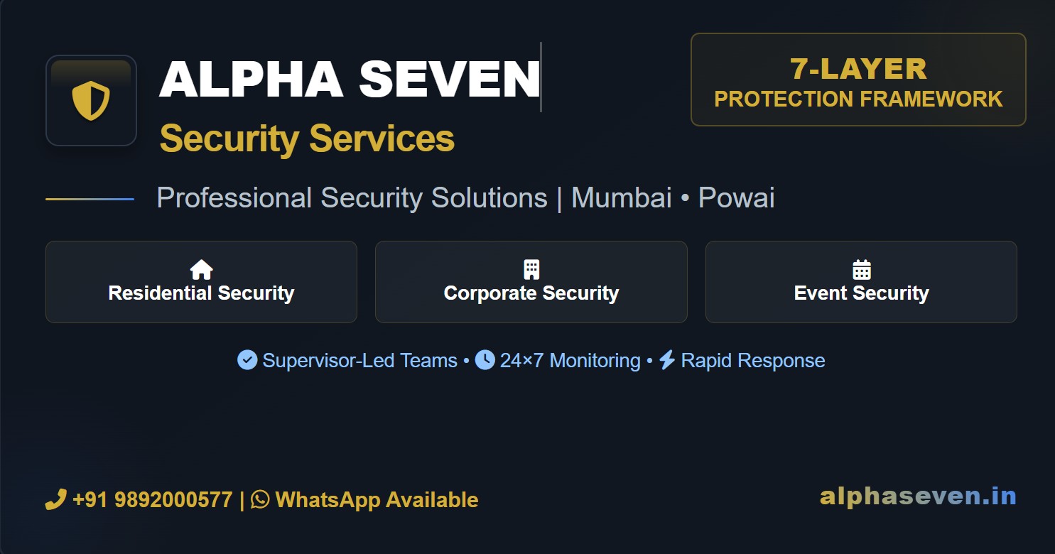 Alpha Seven Security Services | Professional Security Solutions